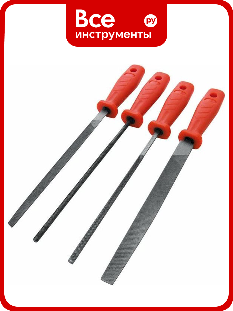 Напильники USP 200мм 4шт F0171 42705