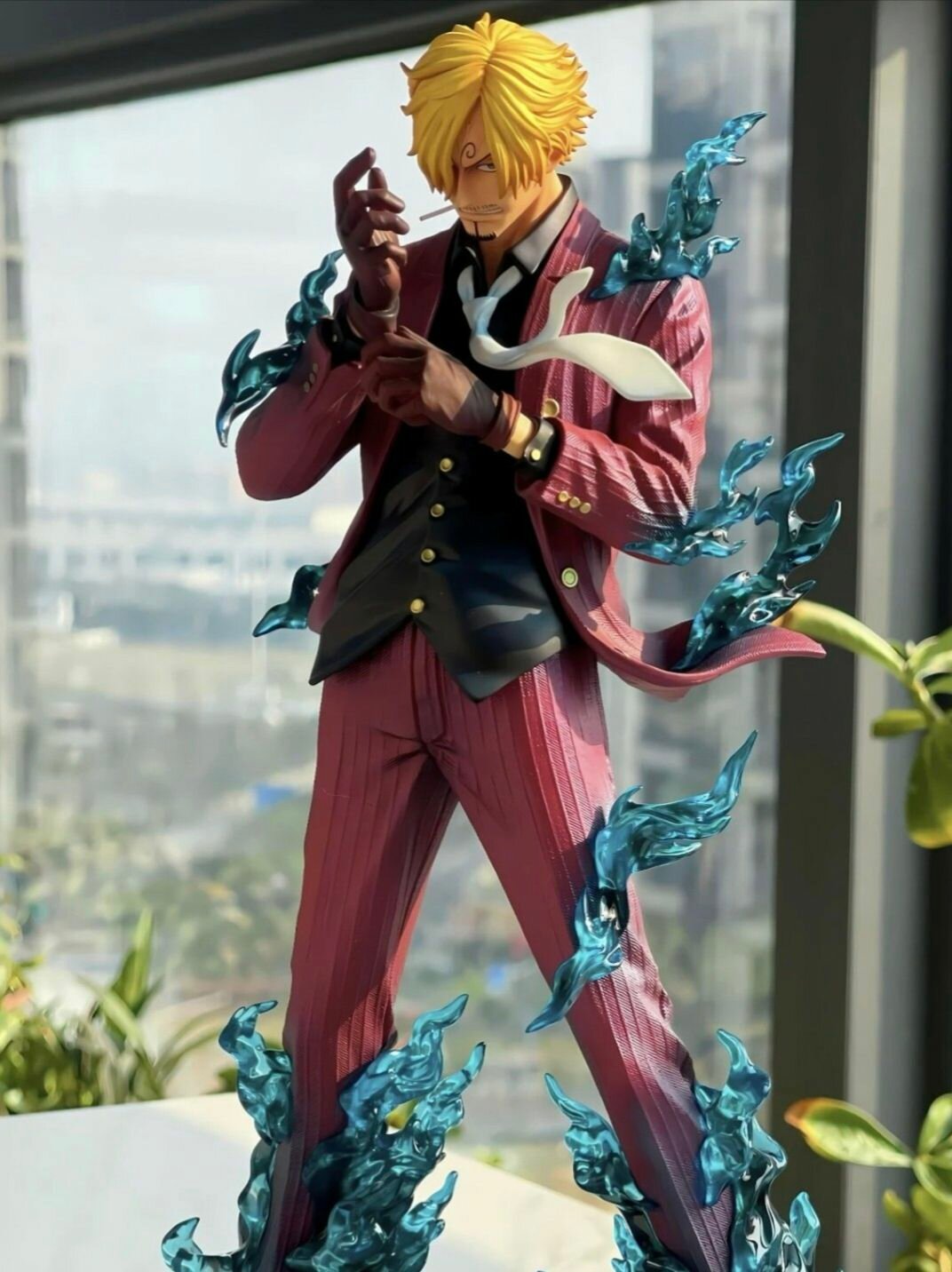 Аниме фигурка Ван-Пис/One Piece, Sanji/Санджи(Версия без пола, H24CM)