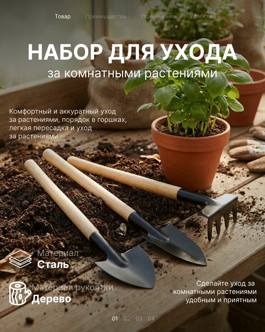 Набор для ухода за комнатными растениями для комнатных растений уход за растениями набор по уходу