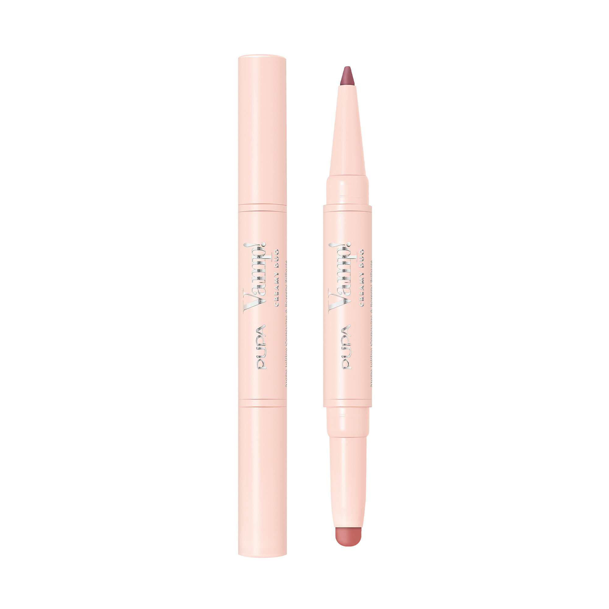 PUPA VAMP CREAMY DUO Губная помада Насыщенный розовый