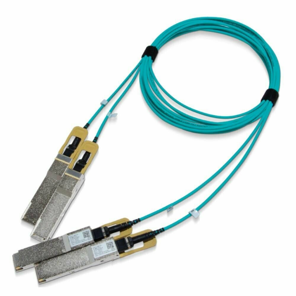 Трансивер-кабель Mellanox MFS1S90-H010E IB HDR 2x200Gb/s to 2x200Gb/s 2xQSFP56 to 2xQSFP56 LSZH 10m