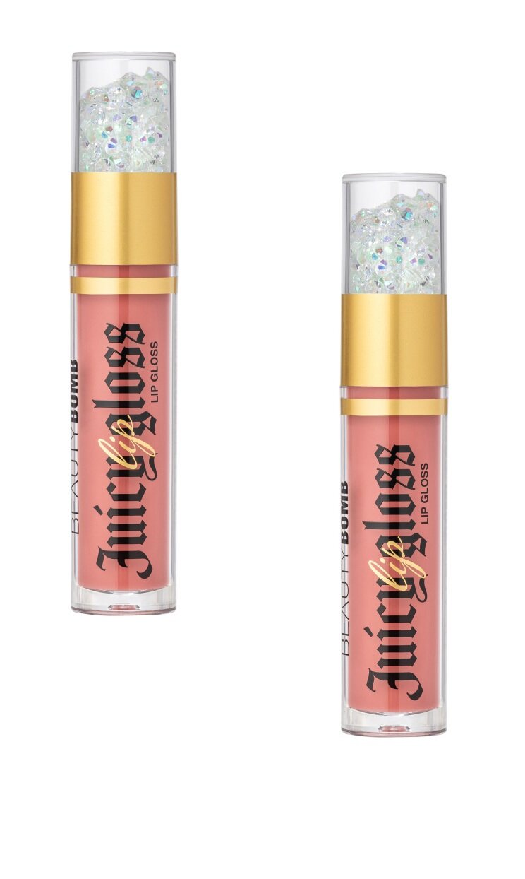 Блеск для губ Beauty Bomb Lip gloss «Juicy» тон 12 2шт