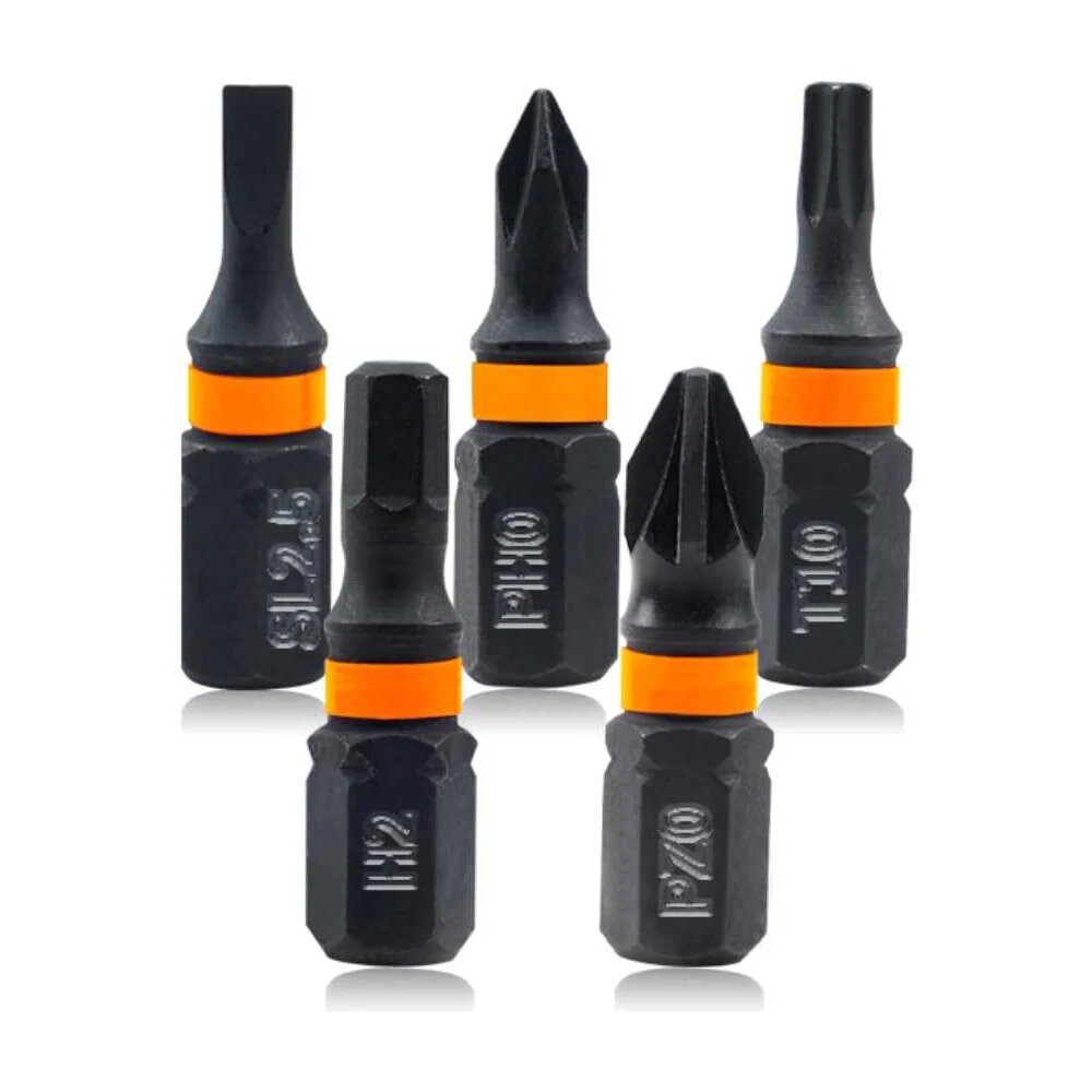 Набор бит DINGQI 25mm/PZ0/PZ1/PZ2/PZ3/PZ4 AD06101