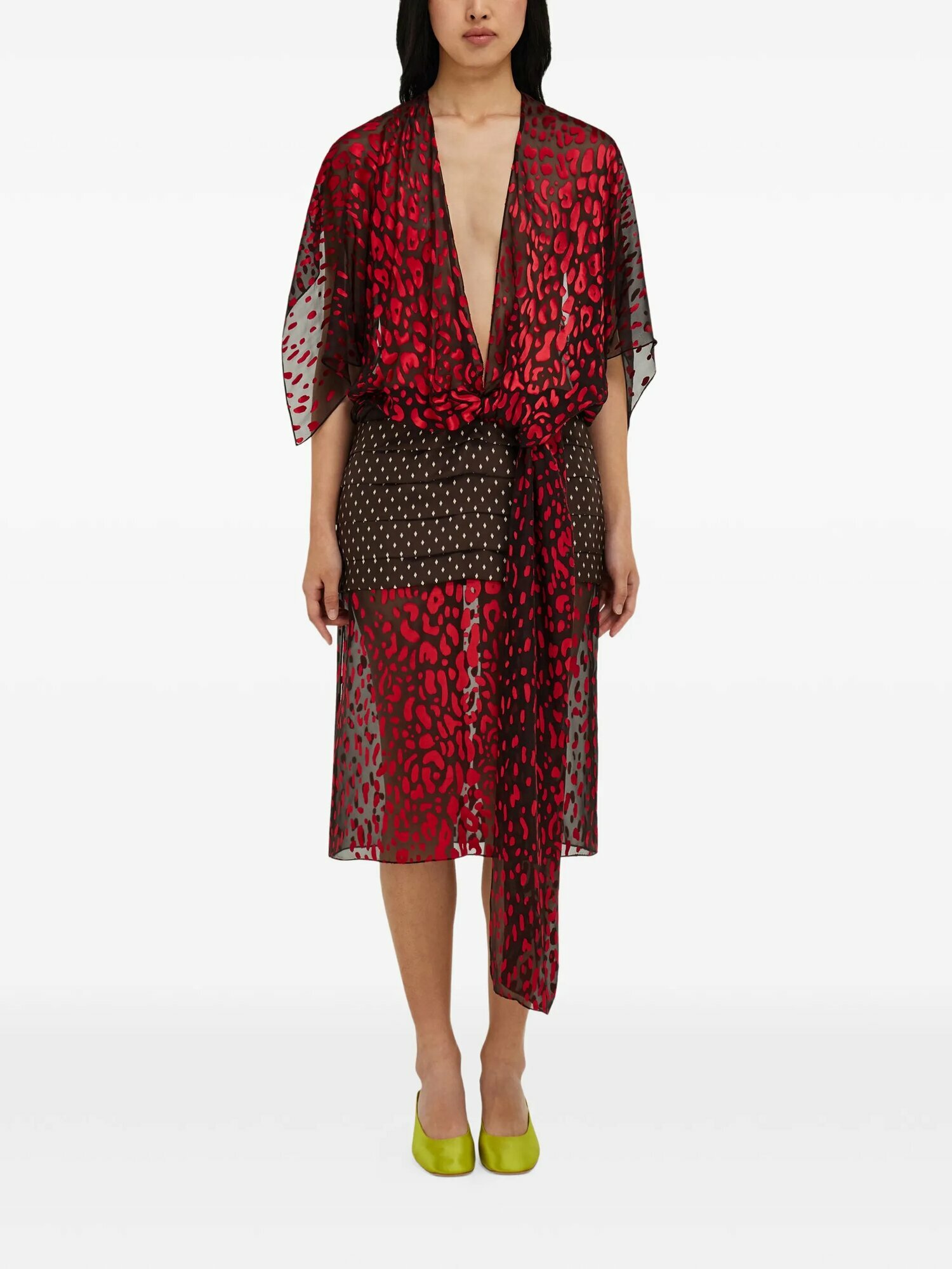 Платье Silk and viscose dress