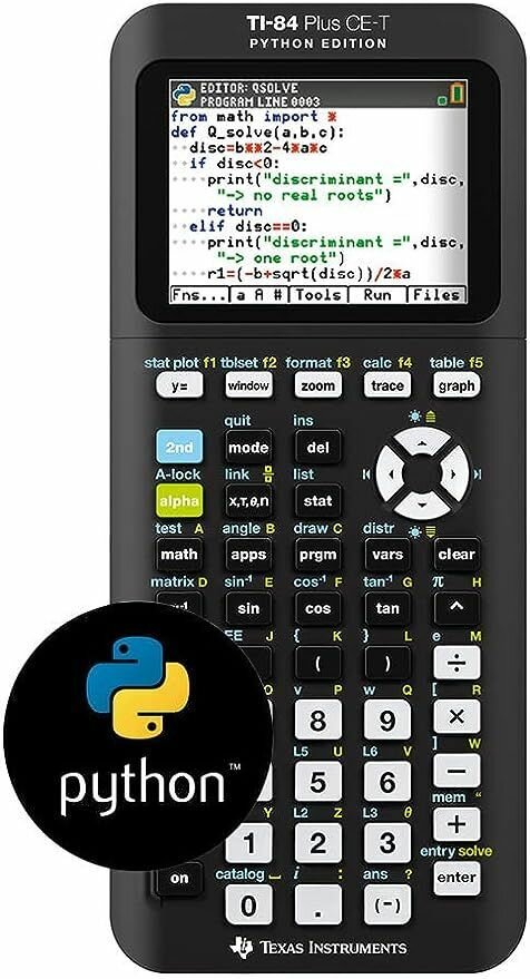 Техас Инструментс ТИ-84 плюс СЕ-Т Python Edition Графический Калькулятор -lj