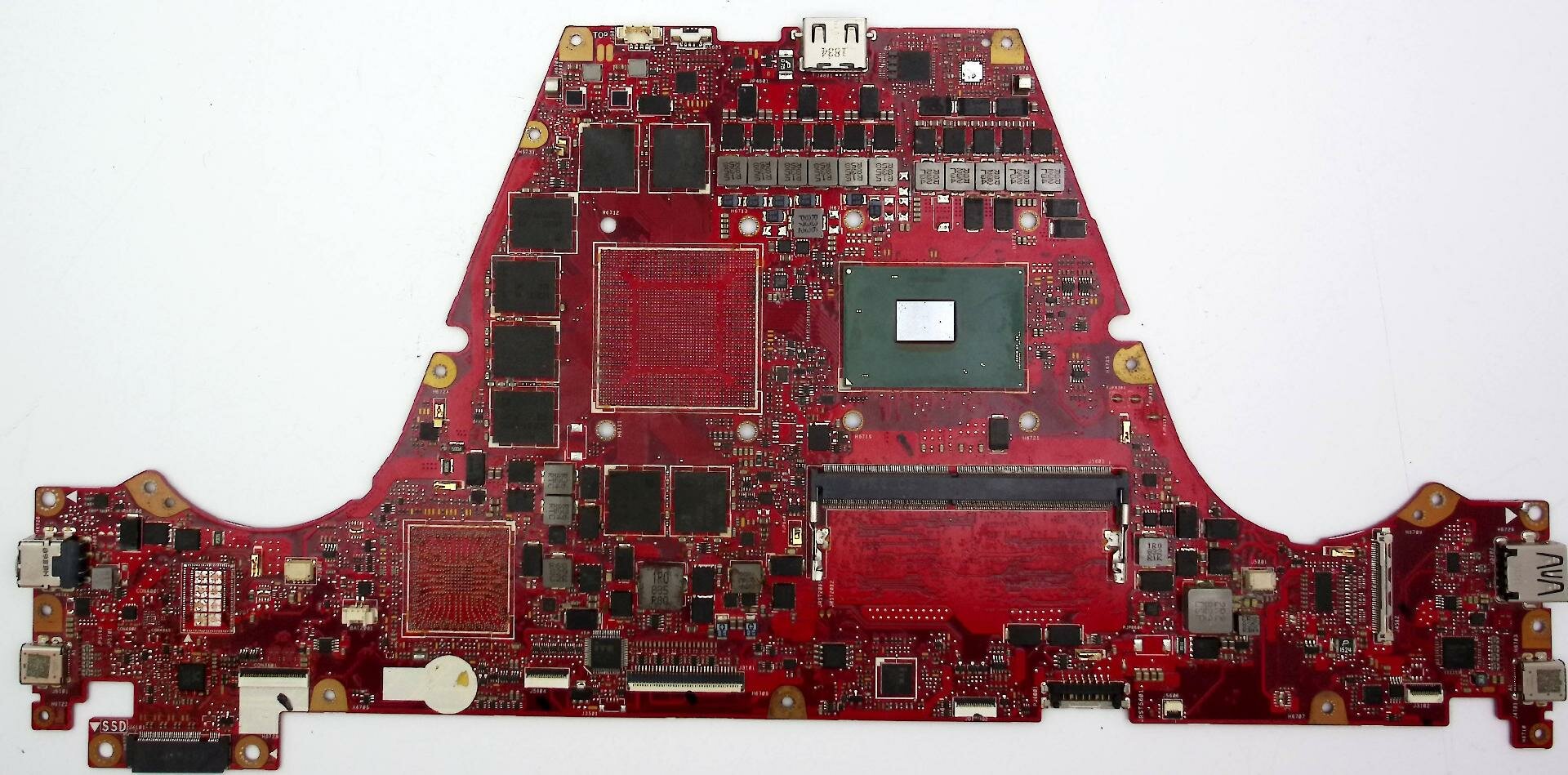 Материнская плата ASUS GX531GS донор компонентов
