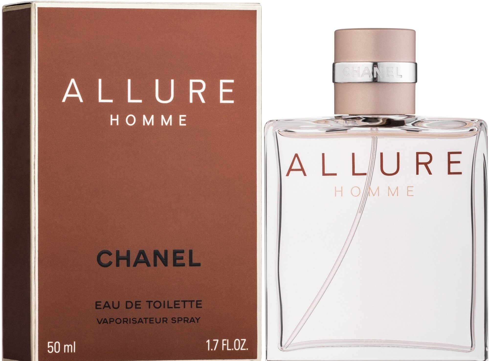 Chanel ALLURE HOMME 50 мл туалетная вода мужская, восточно-древесный аромат