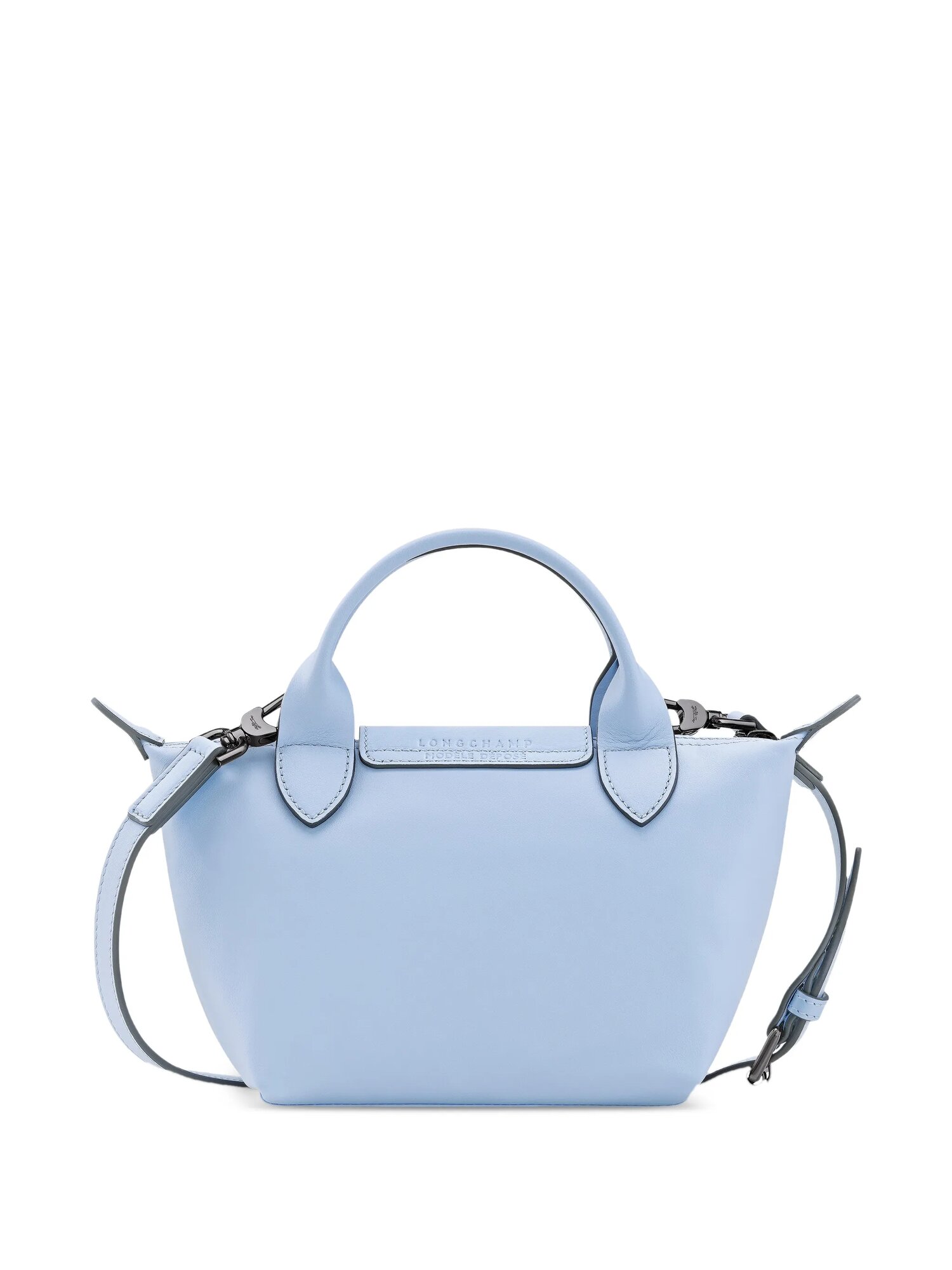 Сумка Longchamp Extra-small Le Pliage tote bag, blue — фото 1