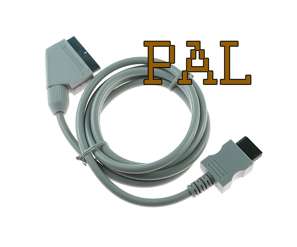 Кабель RGB Scart PAL для Nintendo Wii