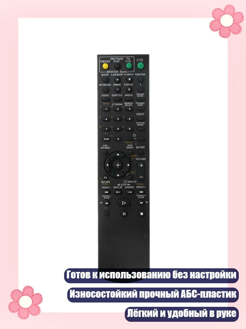 Универсальный пульт ДУ для ТВ, Черный