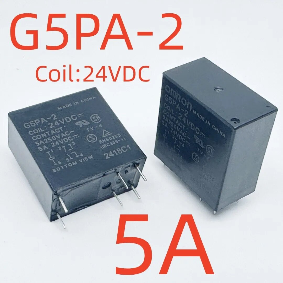 Реле Omron G5PA-2 24VDC 5A
