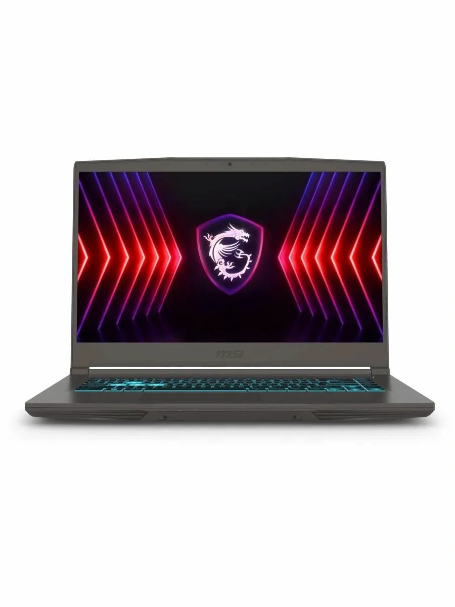 MSI 15 B13VE-3023US Игровой ноутбук 15.6", Intel Core i5-13420H, RAM 16 ГБ, SSD 512 ГБ, NVIDIA GeForce RTX 4050 для ноутбуков (6 Гб), Windows Home, (9S7-16R831-3023)