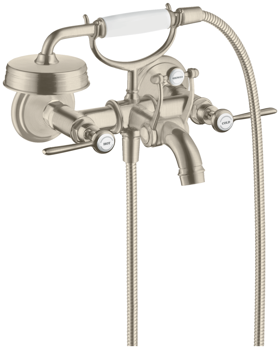 Смеситель для ванны с душевым набором Hansgrohe Montreux AX 16 551 820