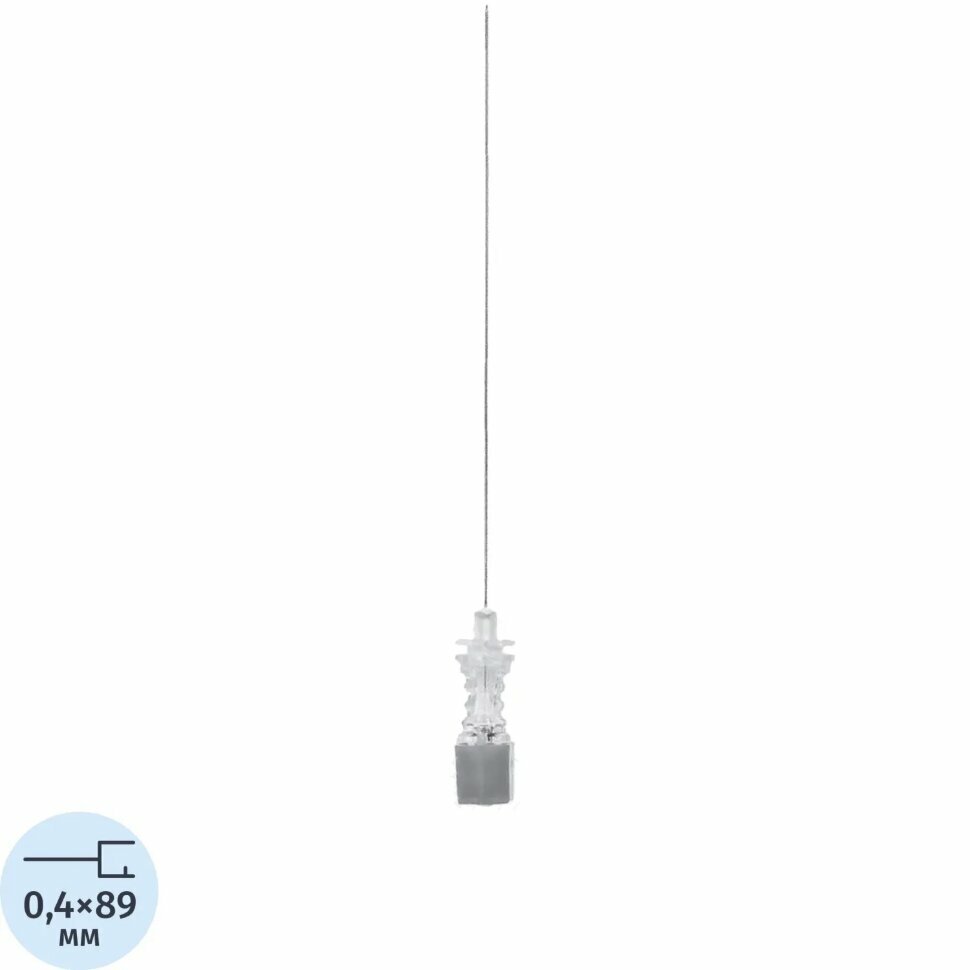 Игла спинальная PencilPoint 27G(0,40х89мм)с нап.22G(0,7х38)Polymed,50шт/уп, 1831800