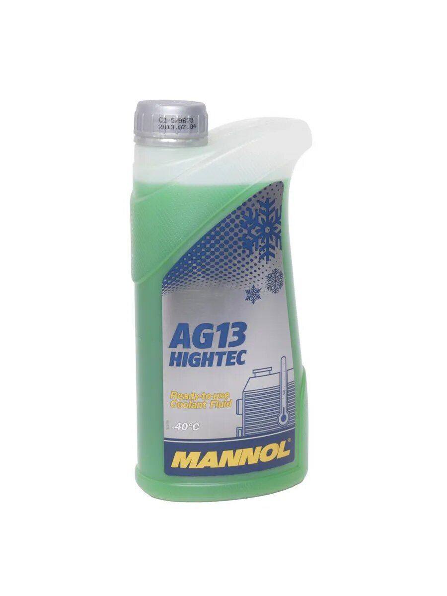 Антифриз зеленый -40C 1л AG13 Hightec HOAT 4013 MANNOL