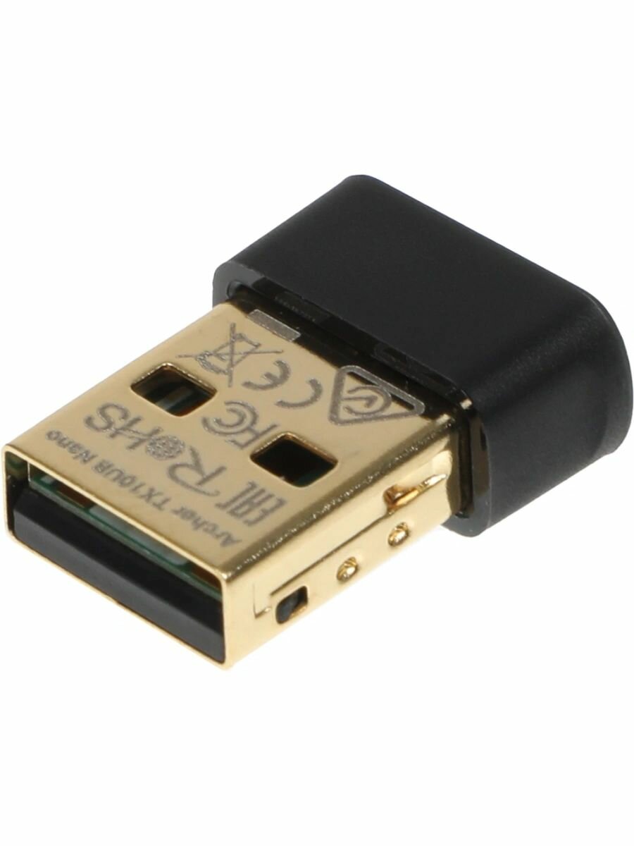 Wi-Fi + Bluetooth адаптер TP-LINK Archer TX10UB Nano USB 2.0
