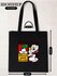 Сумка шоппер LISA PRINT ZIPSHOP_0209, черный