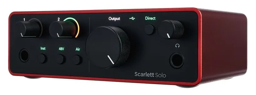Звуковая карта Focusrite Scarlett Solo 4th Gen — фото 1