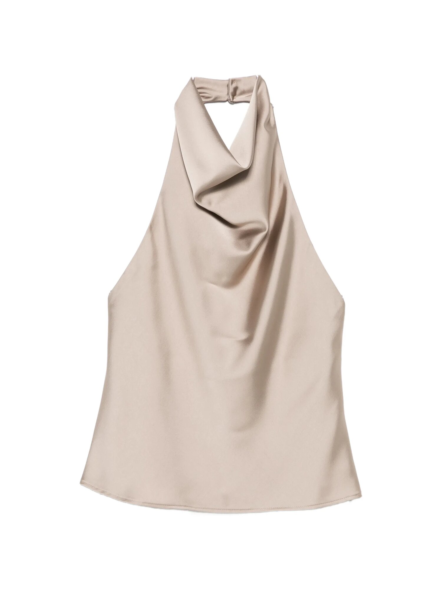 Топ Cowl-neck halterneck top