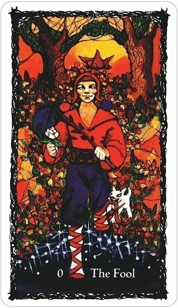 Колода карт U.S.Games Systems "Sacred Rose Tarot", 78 карт, картон, авторская — фото 1