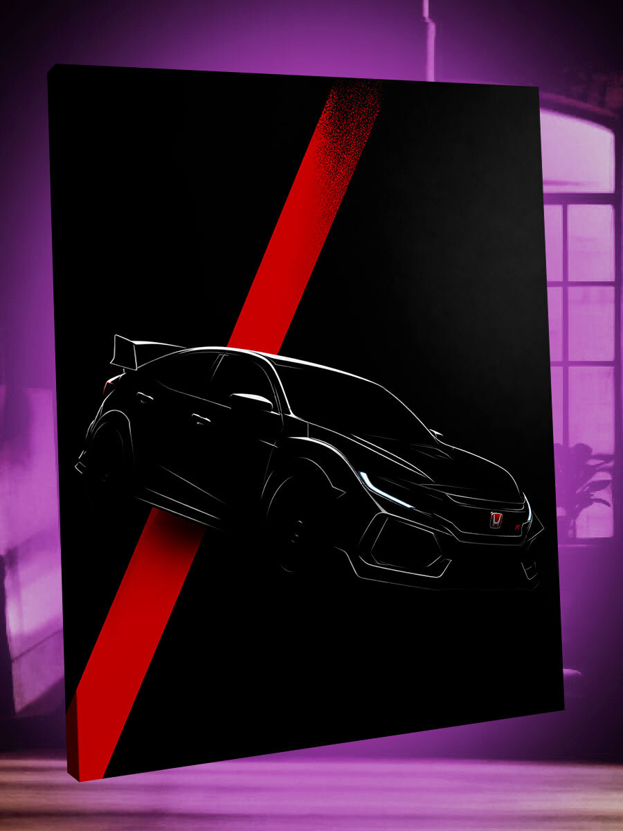 Интерьерная картина Honda Civic Type R FK8