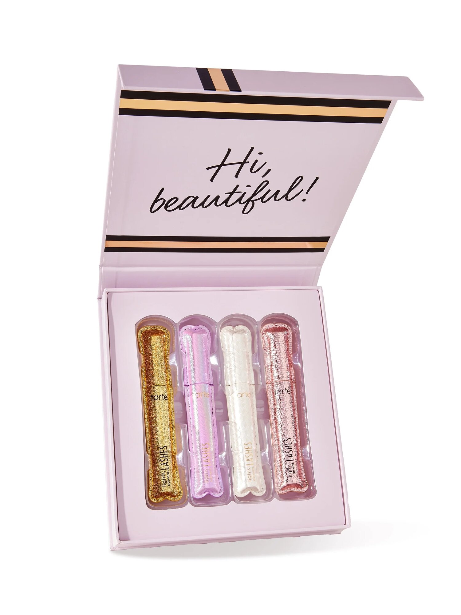 Tarte, Свет, камера, ресницы. 4 туши в наборе для коллекционеров, lights, camera, lashes