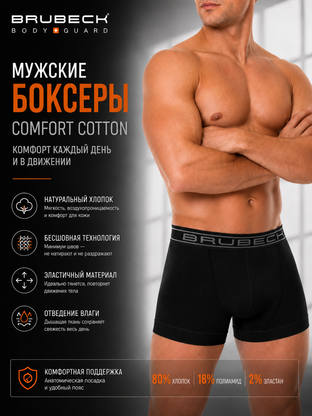 Трусы Brubeck Comfort Cotton