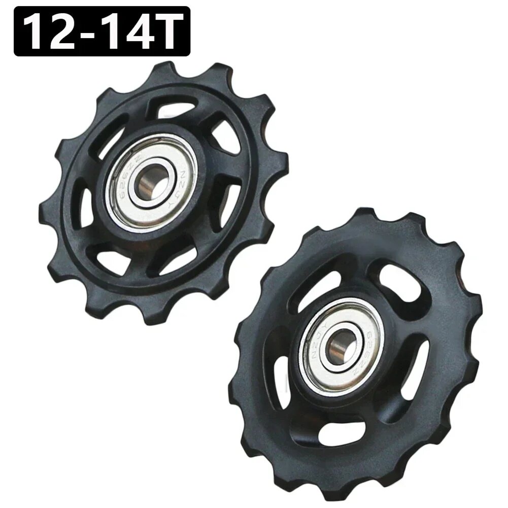 TOOPRE Шкив колеса 12T/14T для велосипеда 9/10/11 скоростей Черный, 12T 14T