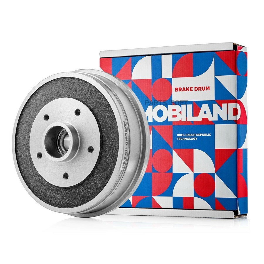 MOBILAND 414000582 Барабан тормозной D228,5мм RENAULT DUSTER (HS_), KAPTUR (H5_), ARKANA I (LCM_, LDN_) [2WD, с ABS]