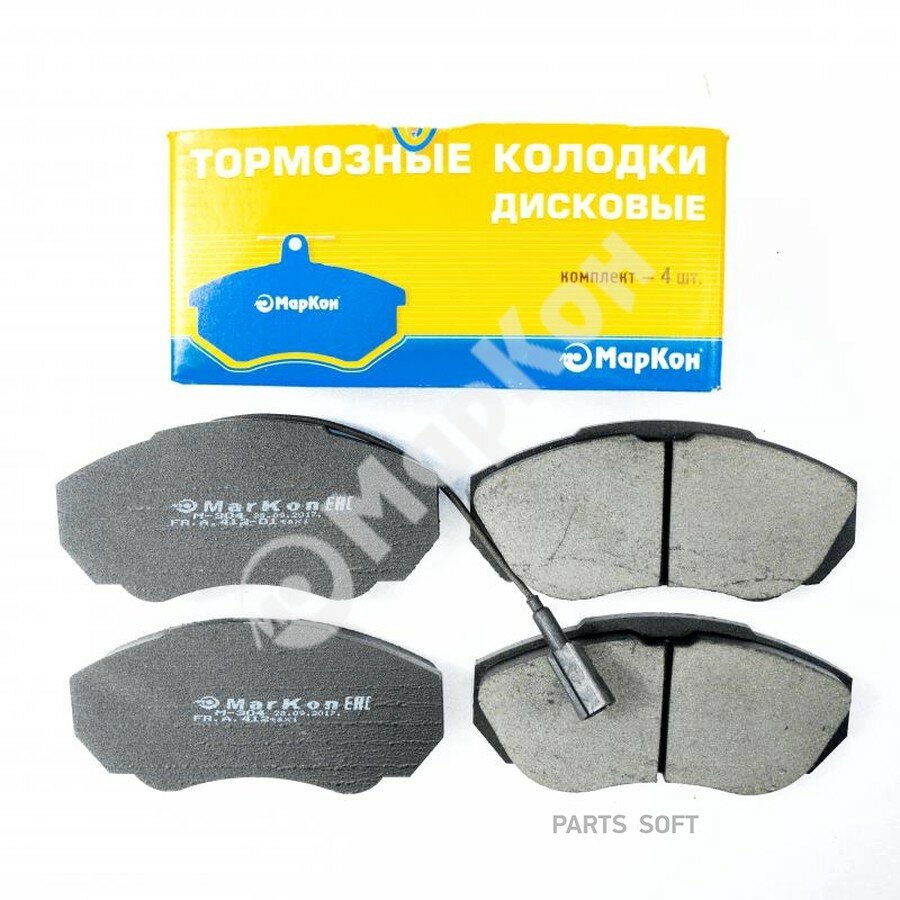 Колодки тормозные дисковые к-т Fiat Ducato II (244) Peugeot Boxer I (244) Citroen Jumper I (244) MARKON 41220190
