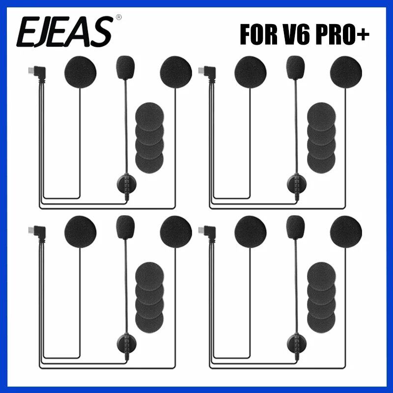 EJEAS V6 Pro микрофон-динамик 4шт TYPE-C