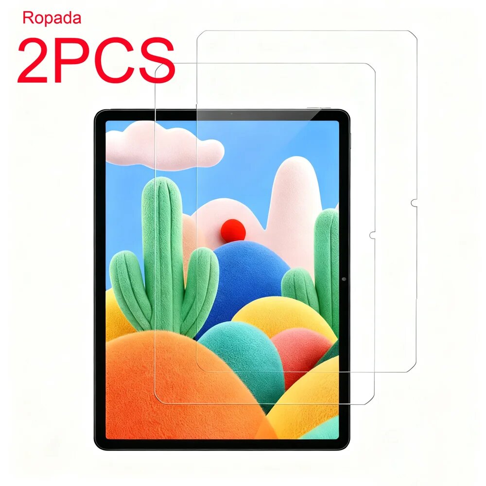 Комплект Из 2-х HD Прозрачных Защитных Стекол Для Экрана Xiaomi Redmi Pad 2/Pad 2 Play Bundle 11 Дюймов (2025) - Защита От Ца.