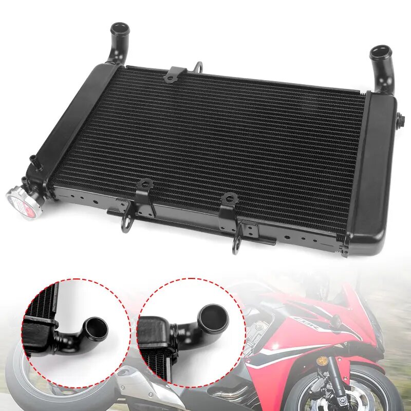 Алюминиевый радиатор охлаждения двигателя для мотоциклов Honda CB650F, CBR650F, CBR 650 F 2014-2018 гг.