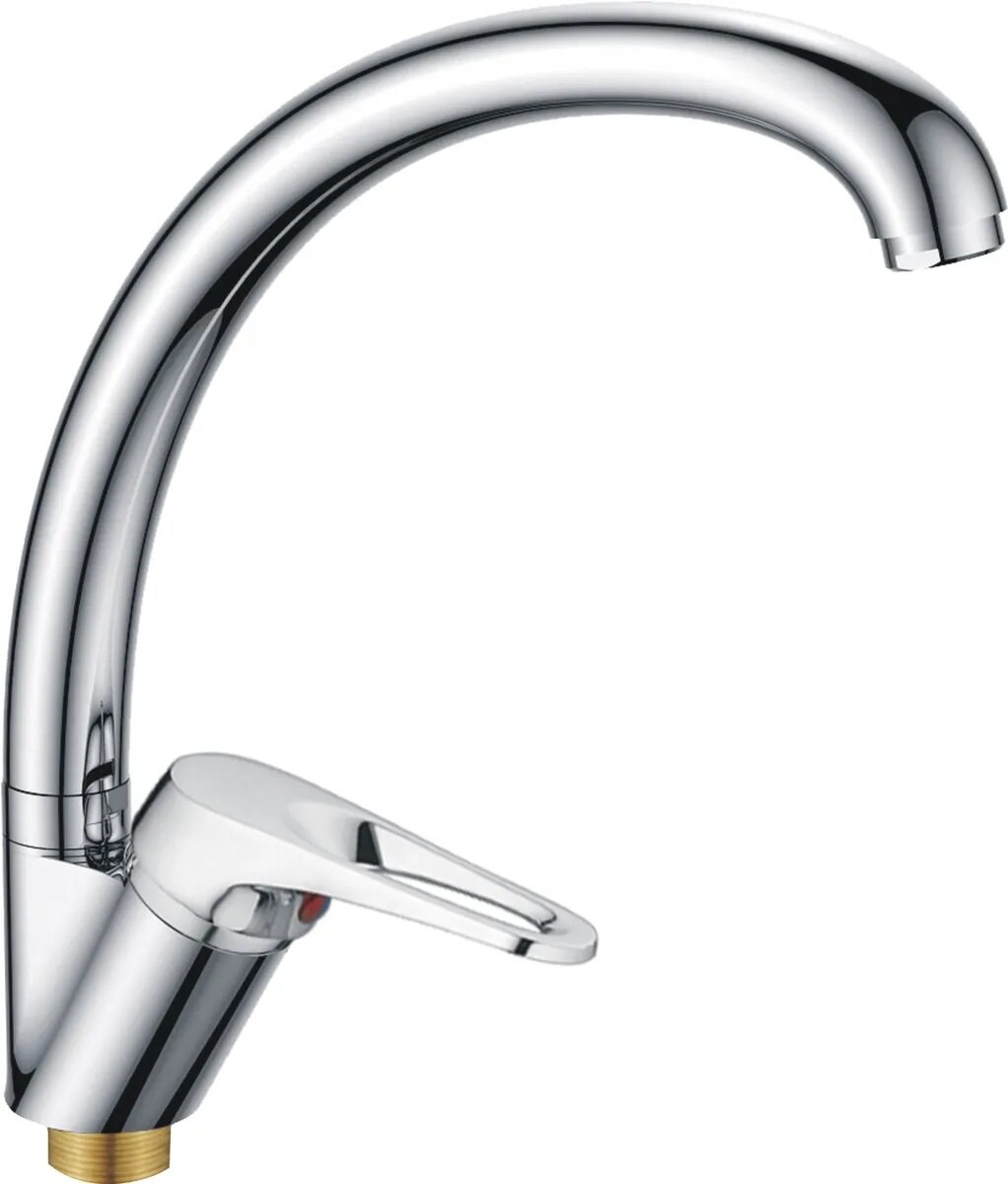 Смеситель для кухни Cron CN4113-2 с гайкой