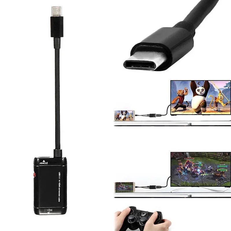 BAOFENG USB-C на HDMI кабель-конвертер