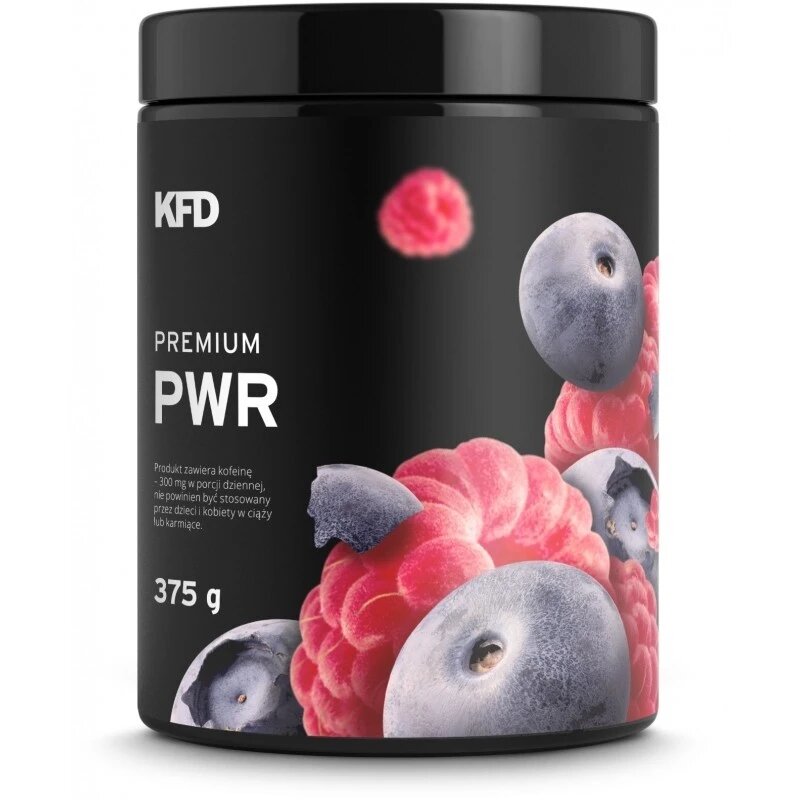 KFD Nutrition Premium Pre-workout II (375 гр) (малина-черника)