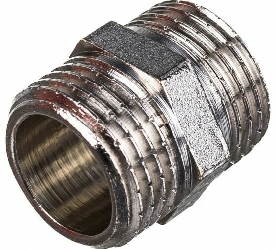 Ниппель Valtec 1/2" наружная/наружная 2шт