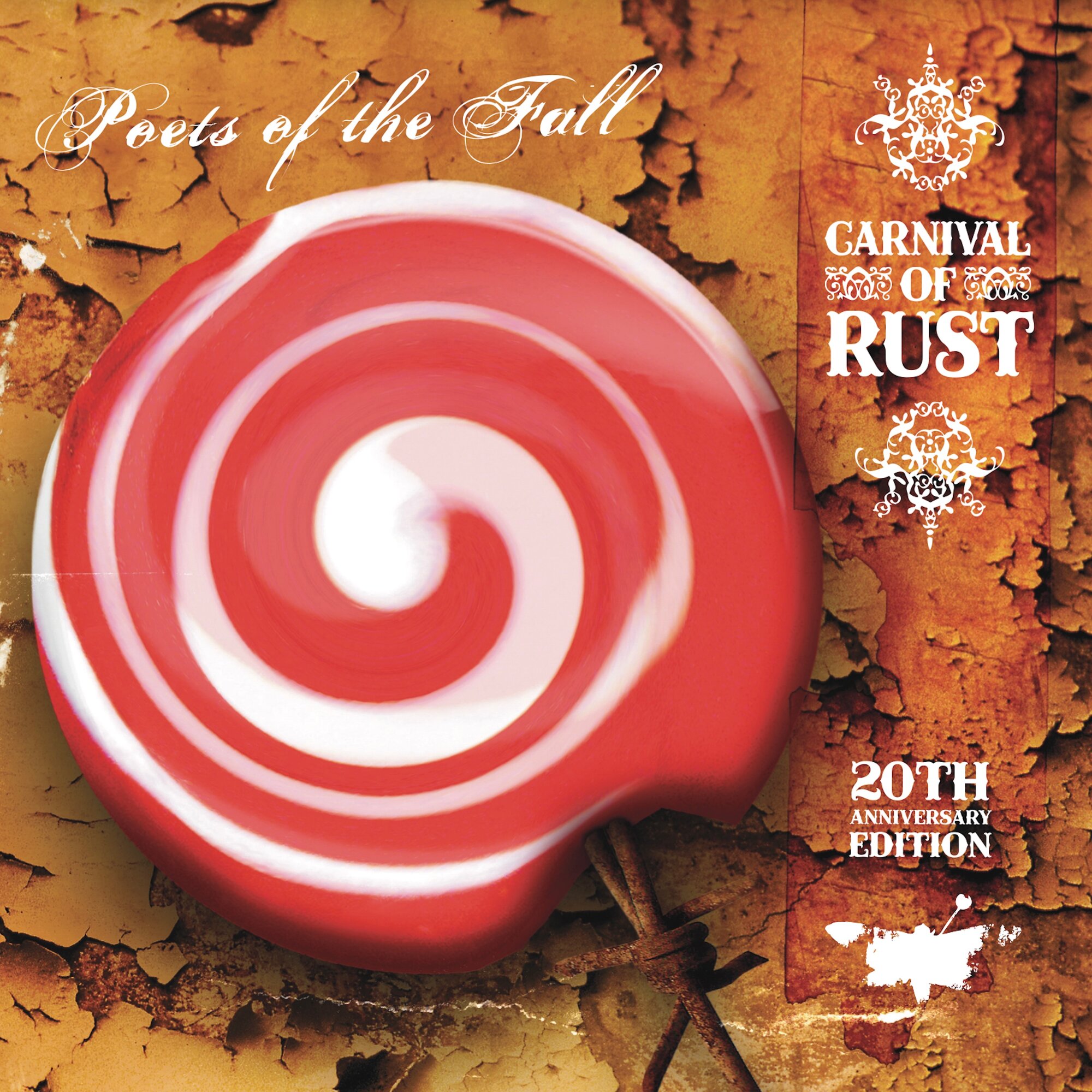 Виниловая пластинка Poets Of The Fall. Carnival Of Rust. 20th Anniversary. Red/White (2 LP)