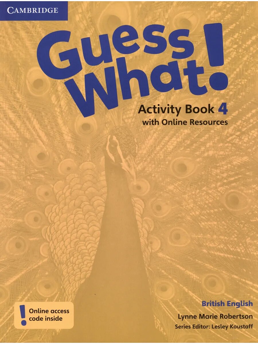Guess What! Level 4. Activity Book with Online Resources