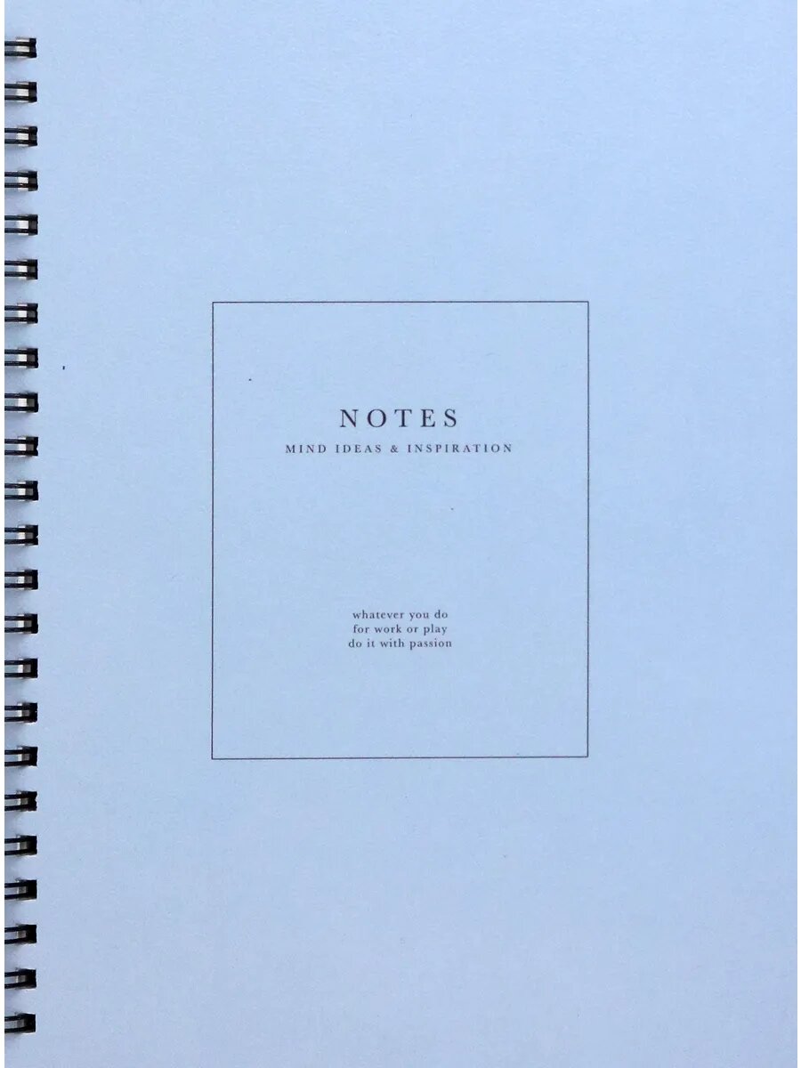 Тетрадь Notes голубая, 96 листов, клетка