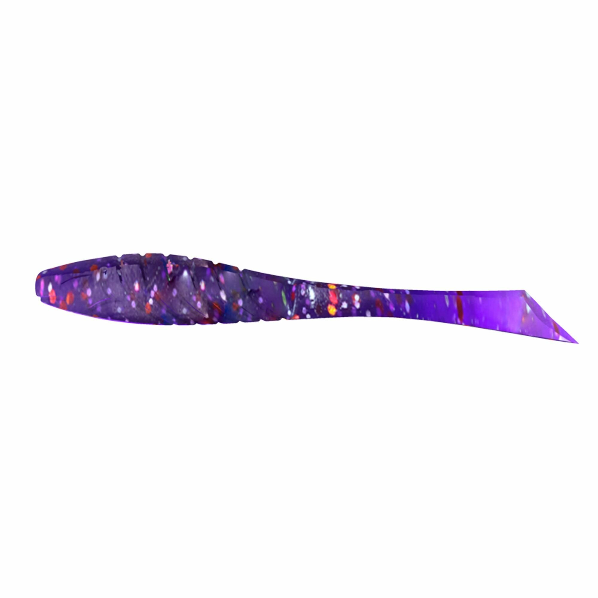 Силиконовая приманка для рыбалки Слаг YAMAN PRO Devos Fry, р.1,6 inch (4,1 см.), цвет #08 - Violet (уп. 10 шт.)