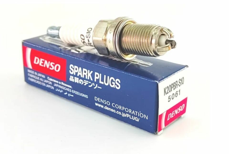 Свеча зажигания DENSO K20PBR-S10 (1шт.)