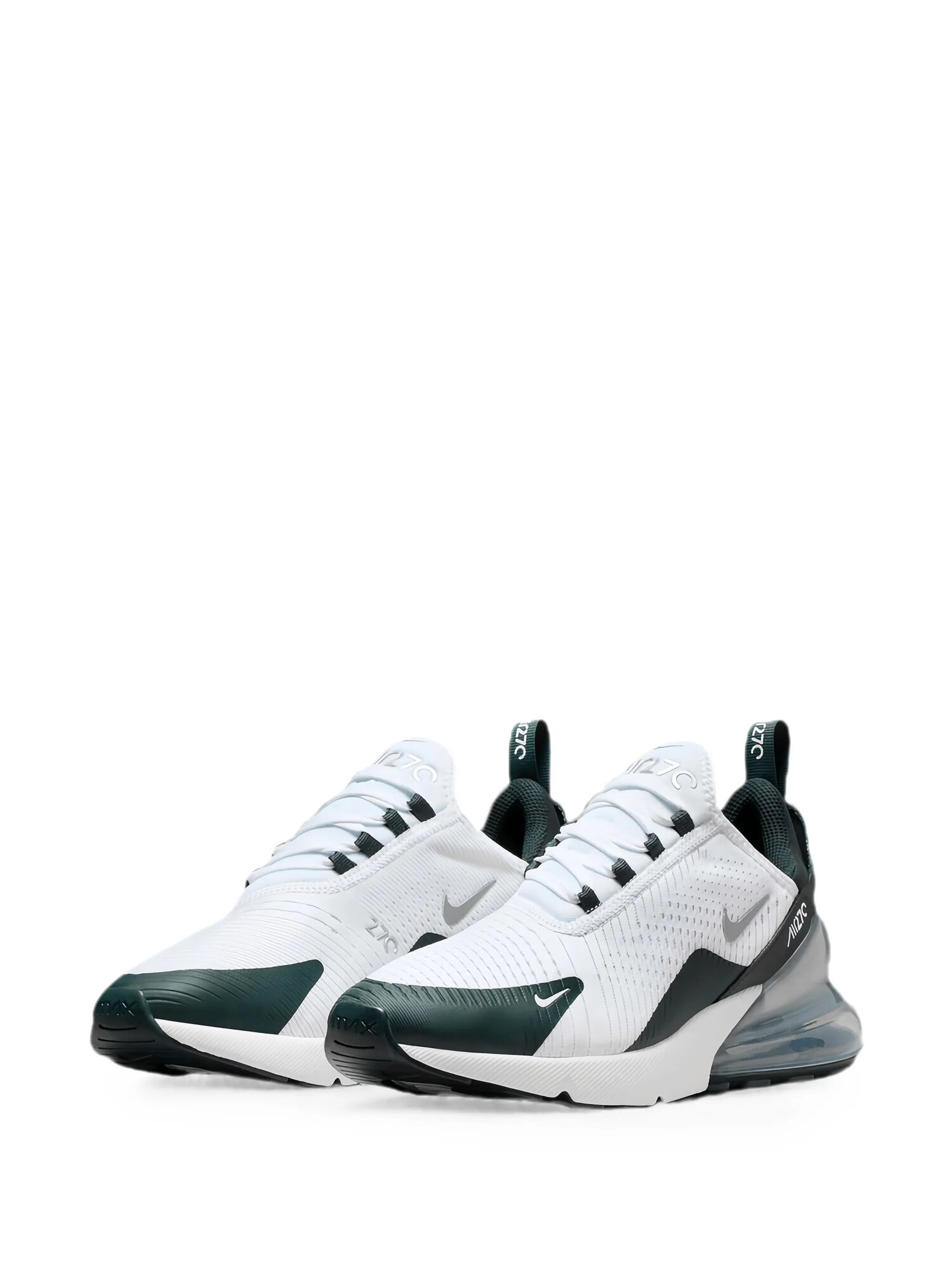 Кроссовки NIKE Air Max 270, размер 11 US, бежевый/белый — фото 1