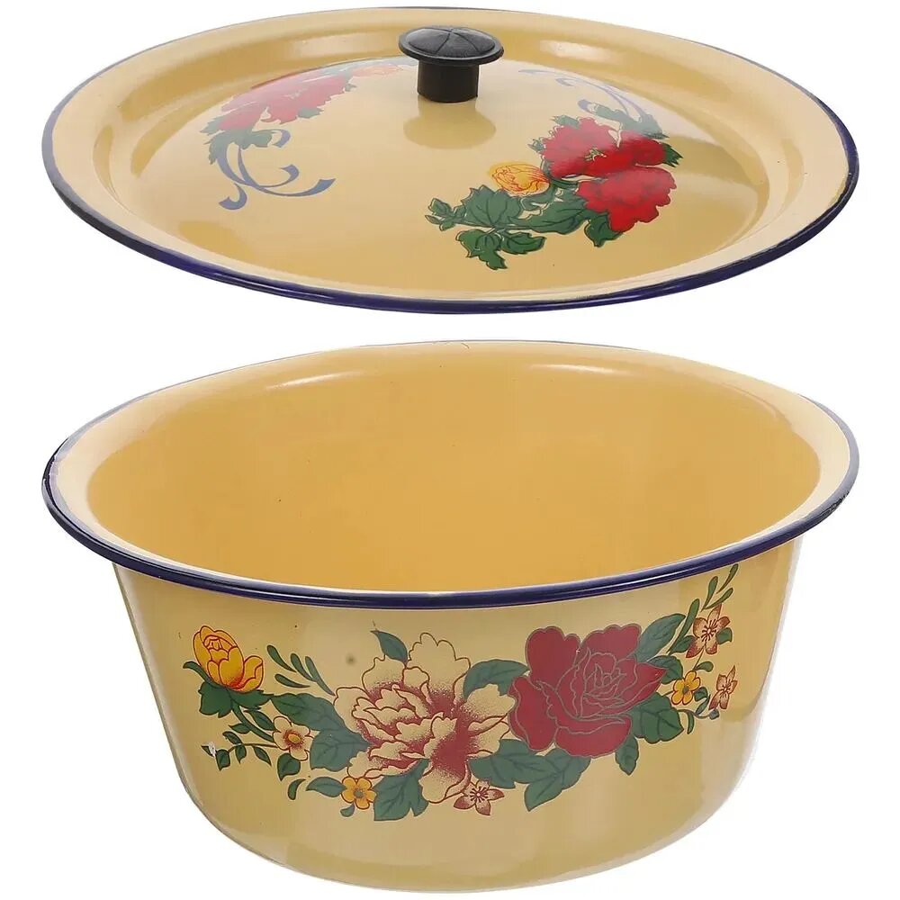 Миска Flower разноцветный, 1 шт