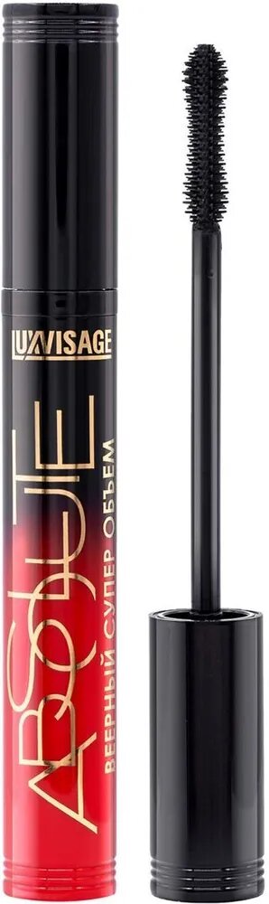 Тушь для ресниц LUXVISAGE ABSOLUTE Веерный супер объём тон Черный