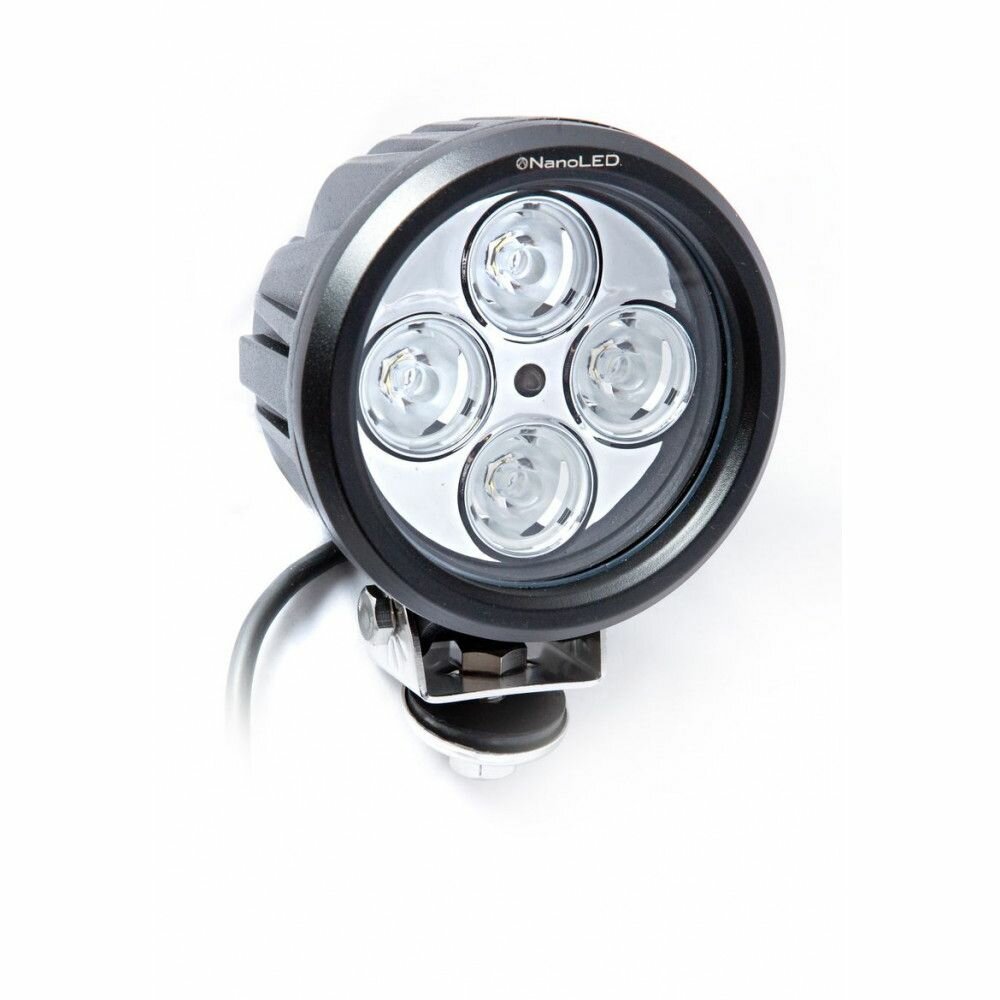Фара светодиодная NANOLED 70W, круглая, 7 LED CREE X-ML, Широкий луч, D150*85 мм