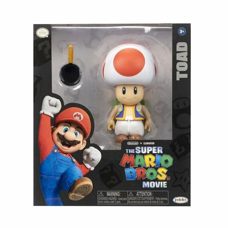 Jakks Pacific The Super Mario Bros Movie figures Супер Марио Киногерои, фигурки героев, Подходит для детей старше 3 лет