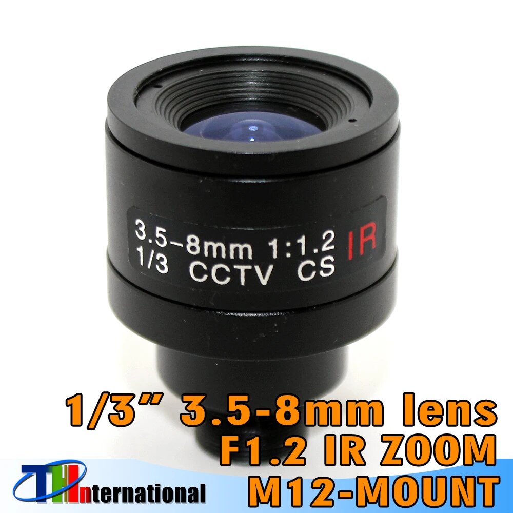 Объектив Chuan Wei HD 1/3" 3,5-8 мм F1.2 для CCTV