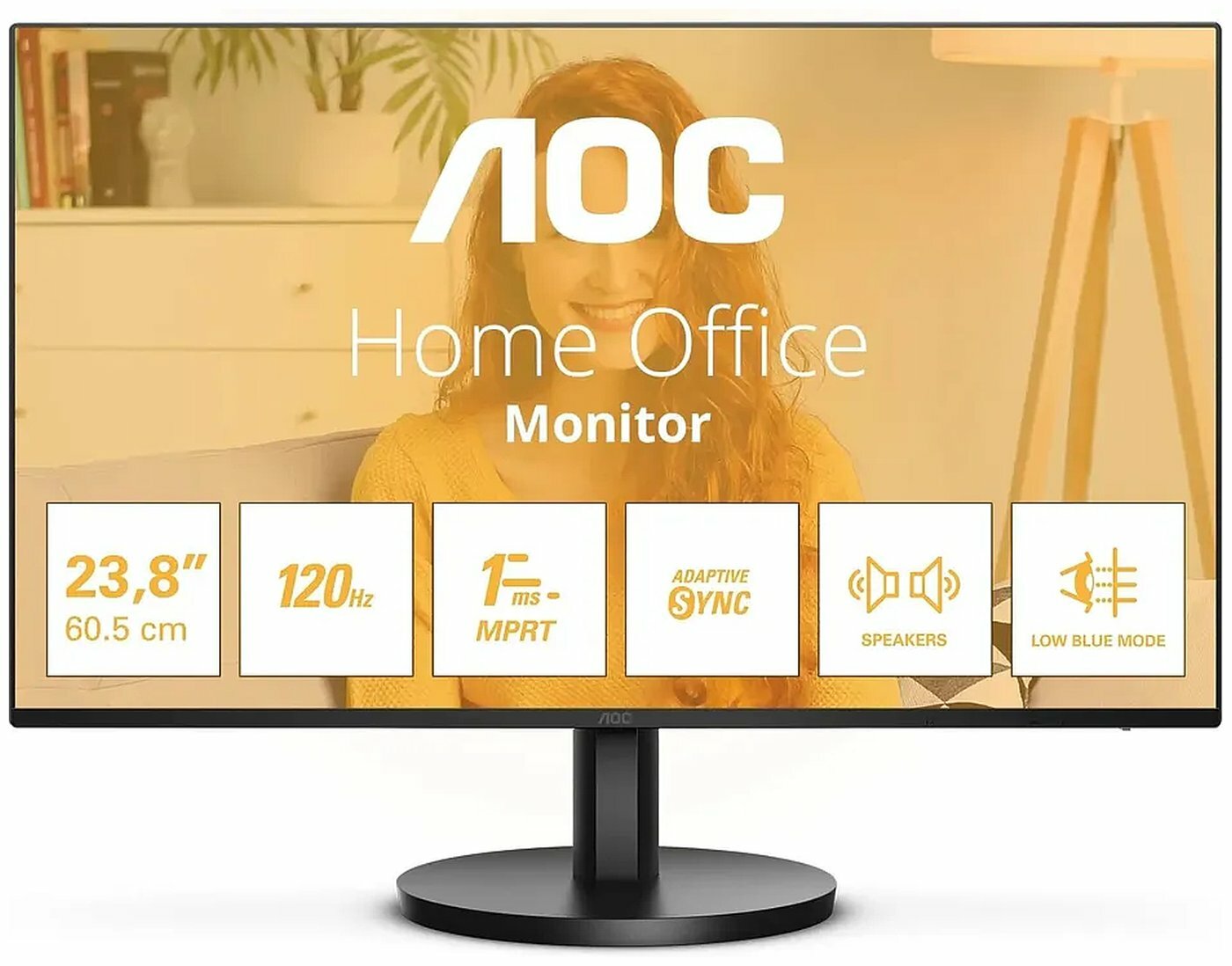 ЖК монитор AOC 23.8', 24B3QA2