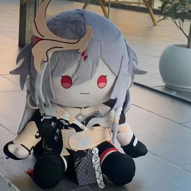 Игрушка мягкая аниме Игра Хонкай Импакт Херршер Разума ; HONKAI IMPACT 3RD Herrscher of Sentience мягкая игрушка антистресс 40CM